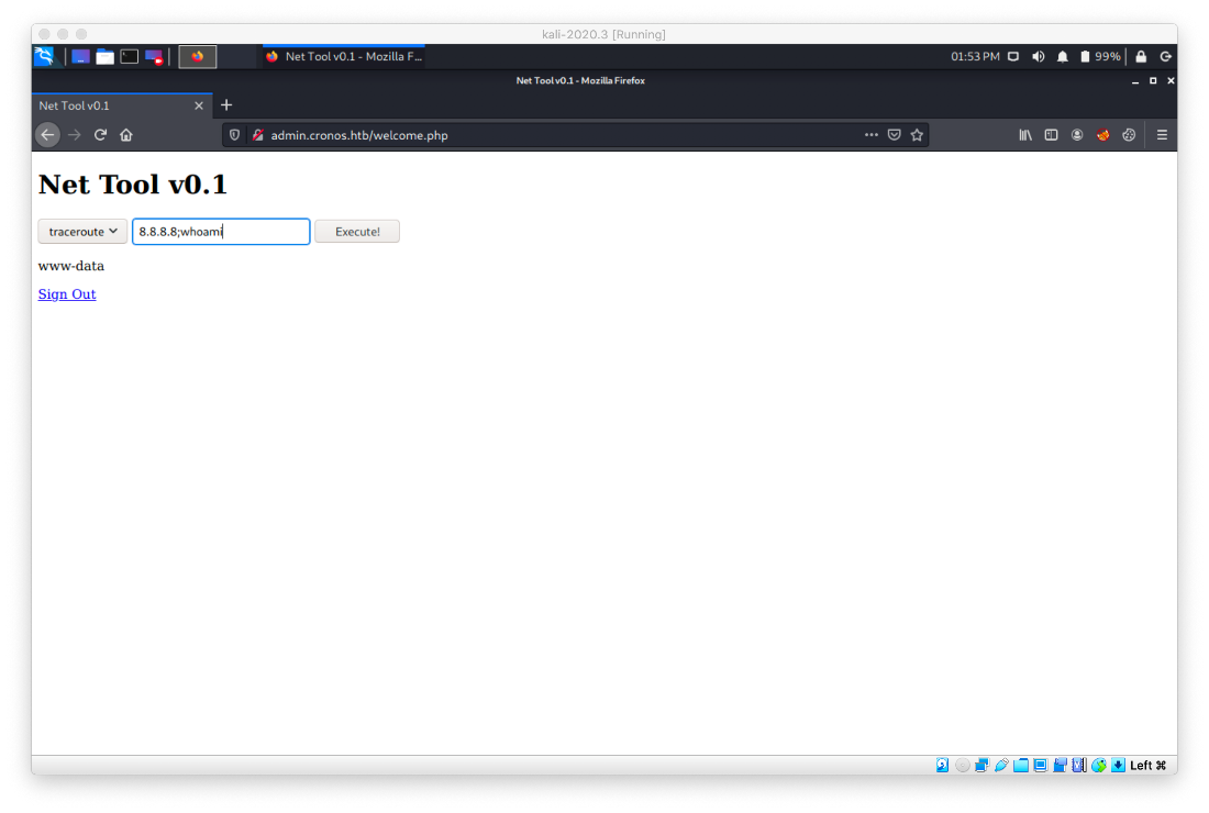 Cronos - Cyber Security Notebook